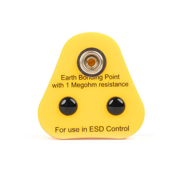 ESD Earth Bonding Plug 1x 10mm Stud |No Resistor