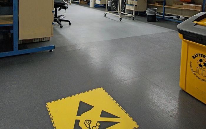 Esd Floor Tile ESD Flooring Anti Static Protection