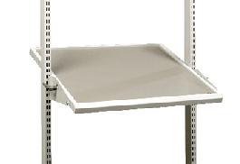 Angle and depth adjustable shelf M900 870x650mm