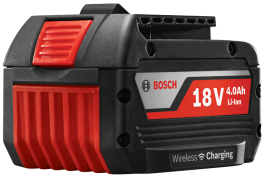 Bosch EXACT ION Wireless Battery Lithium-Ion GBA 18v 4.0 Ah 0.80kg