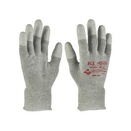 ESD Antistatic Finger tip PU Coated Dissipative Gloves | Kaisertech Ltd