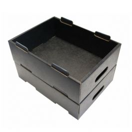 Corstat ESD Stacking Tote Box | 600x400x300mm | Kaisertech Ltd